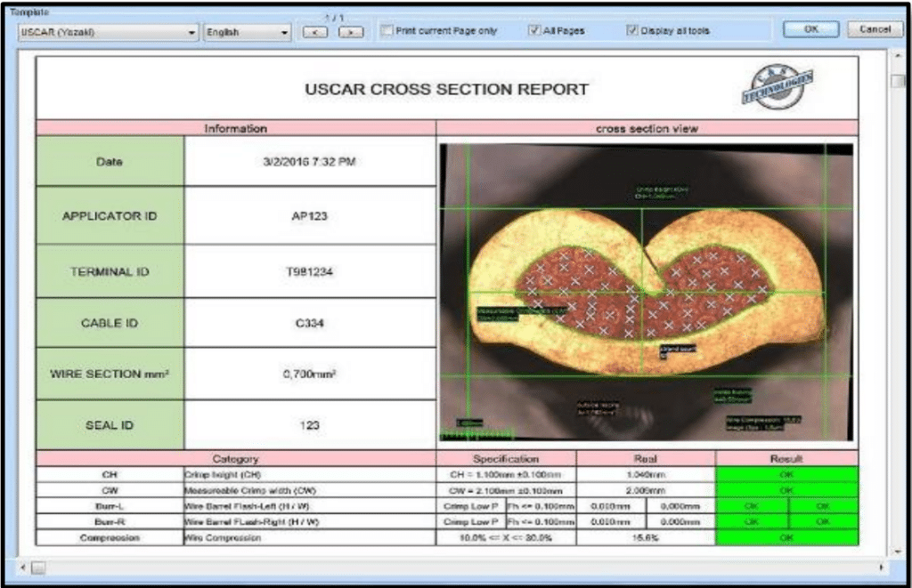 Cross Section Analysis System in Clinton Township, MI | DDM